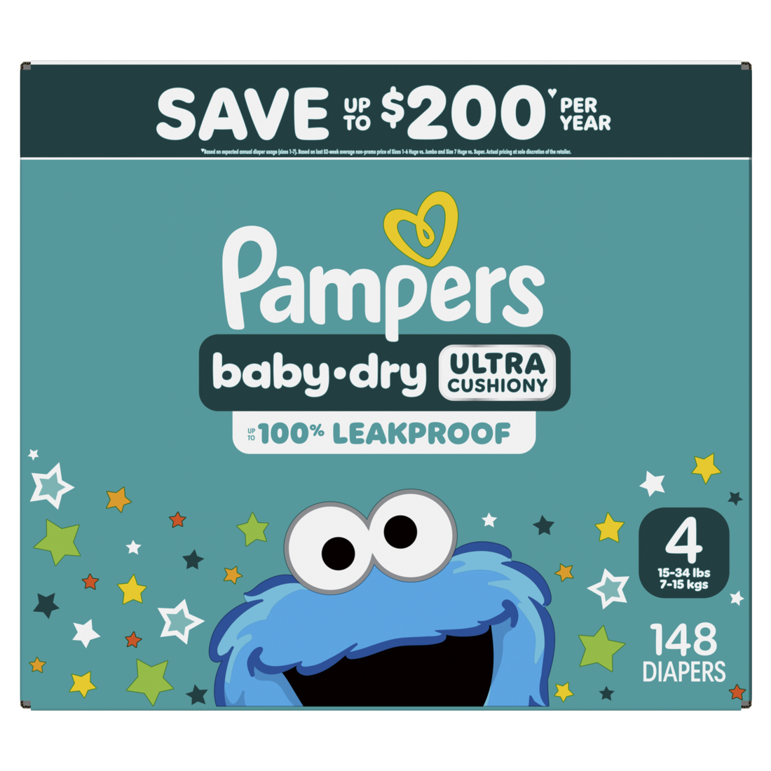Pampers Dry Huge S4 – Curacao Foods Trade PLC